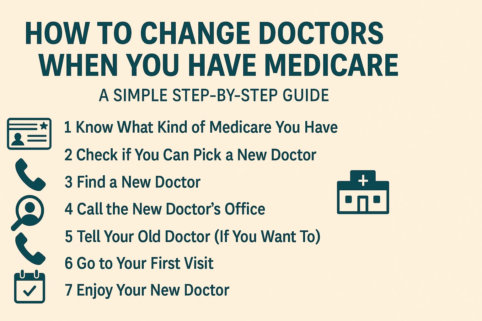 How to Change Your Doctors on Medicare